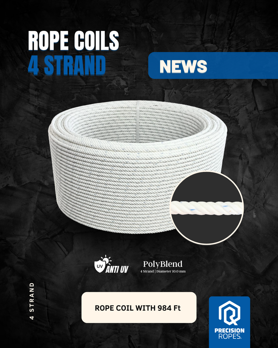 Ranch Rope Coil White – Precision Ropes Store